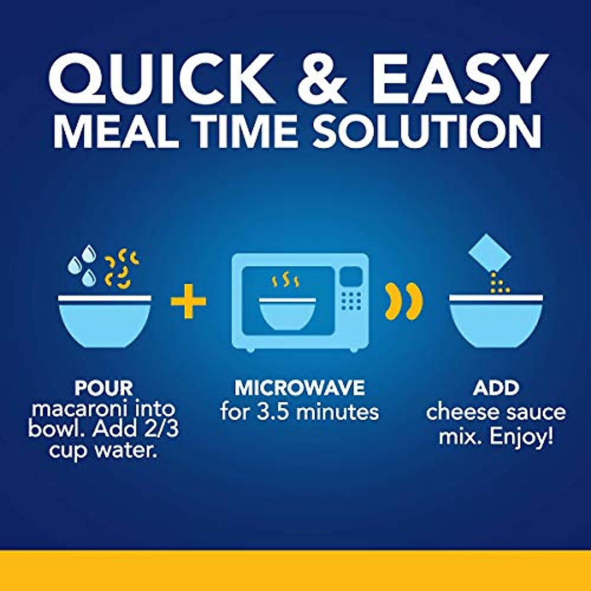 Kraft Easy Mac Original Flavor Macaroni and Cheese Meal (18 Pouches)