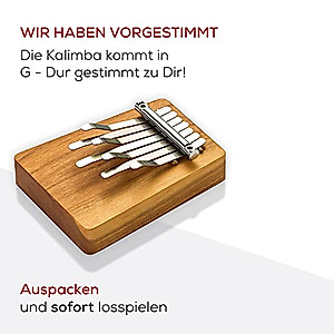 HOKEMA B7 Kalimba Thumb Piano Wide Tines Low Tones
