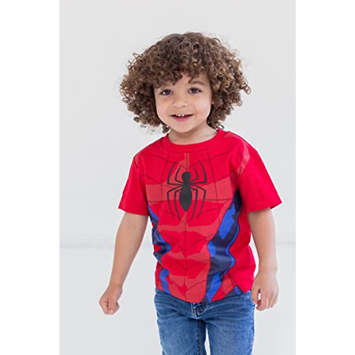 Marvel Spider-Man Big Boys 4 Pack T-Shirts Spiderman 8