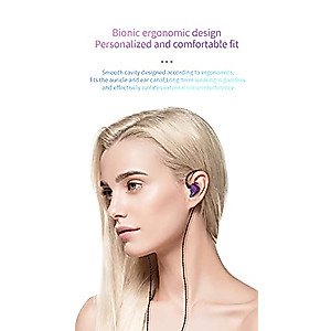 CVJ CSK IEM Earphones,FEDAI 1DD 1BA in Ear Headphone Hybrid Drivers, CCA in Ear Monitor Wired Earbuds with Detachable CPin Cable(No Mic, Black) … …