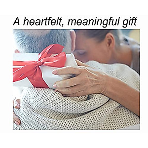 Memorial Wind Chimes Gift Set for Loss of a Loved one Silver 35" Long deep Tones Chimes Always Near Poem Remembrance/Memorial Chimes Gift Set, Sympathy Card and Gift Box Included