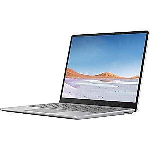 2022 Microsoft Surface Laptop Go 12.4" Touchscreen, Intel Core i5-1035G1 Processor, Up to 13Hr Battery Life, WiFi, Webcam, Windows 11 Pro, Platinum Silver (4GB RAM | 256GB SSD)