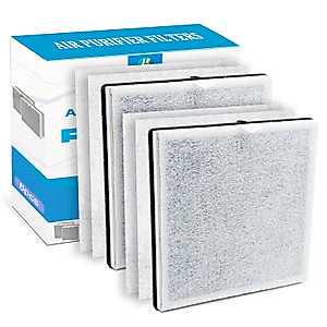 LBLVBNEWD 3-in-1 Purezone Replacement Filter Compatible with Pure Enrichment PureZone Air Purifier PEAIRPLG, H13 Grade True HEPA Filters 2-Pack