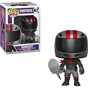 Funko Burnout: Fortnite x POP! Games Vinyl Figure & 1 POP! Compatible PET Plastic Graphical Protector Bundle [#457 / 34468 - B]