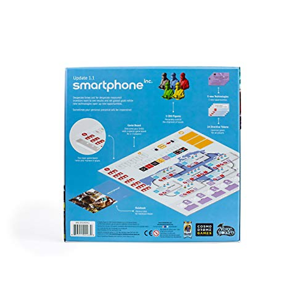 Arcane Wonders Smartphone Inc - Update 1.1 Expansion (DTE09SPX1AWG) , Blue