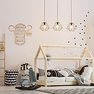 Nichake Western Nursery Wall Decor Neutral Cow Alphabet Wall Art,3D Cut ABC Letters Signs,Boho Wall Decor for Nursery, Bedroom, Playroom,and Kids Room