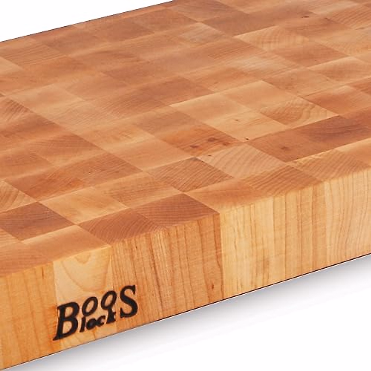 John Boos Maple Classic Reversible Wood End Grain Chopping Block, 20"x 15" x 2.25