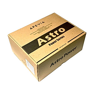 APEVIA ASTRO450W Astro 450W ATX Power Supply with Auto-Thermally Controlled 120mm Fan, 115/230V Switch, All Protections