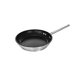 FlamePro™ Rapid Heating 12-Inch Professional Nonstick Aluminum Fry Pan/Skillet by Turbo Pot®, Time-and-Energy Saving Cookware for Gas Stove