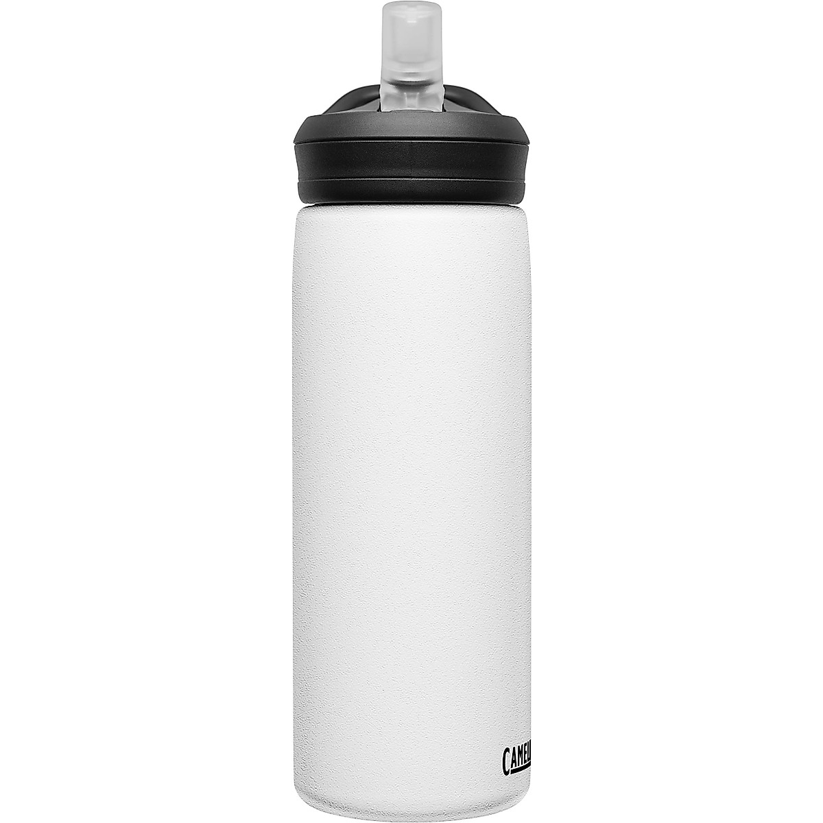 CamelBak eddy+ Water Bottle with Straw 20oz - Insulated Stainless Steel, White