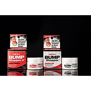 High Time Bump Stopper Sensitive Skin 0.5 Ounce Treatment (14ml) (2 Pack)