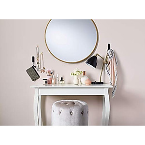 Command 17034MB-EF Medium Matte Black Hook-17034MB, One Size