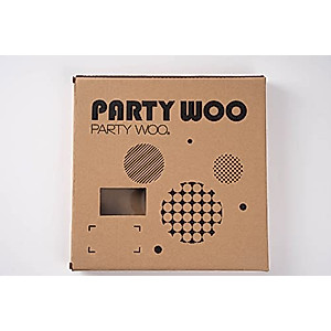 PartyWoo Metallic Twisting Balloons, 50 pcs Long Balloons 260Q Modelling Balloons in 6 Metallic Colors, Magic Balloons Animal Balloons for Children's Party, Carnivals, Jungle Party