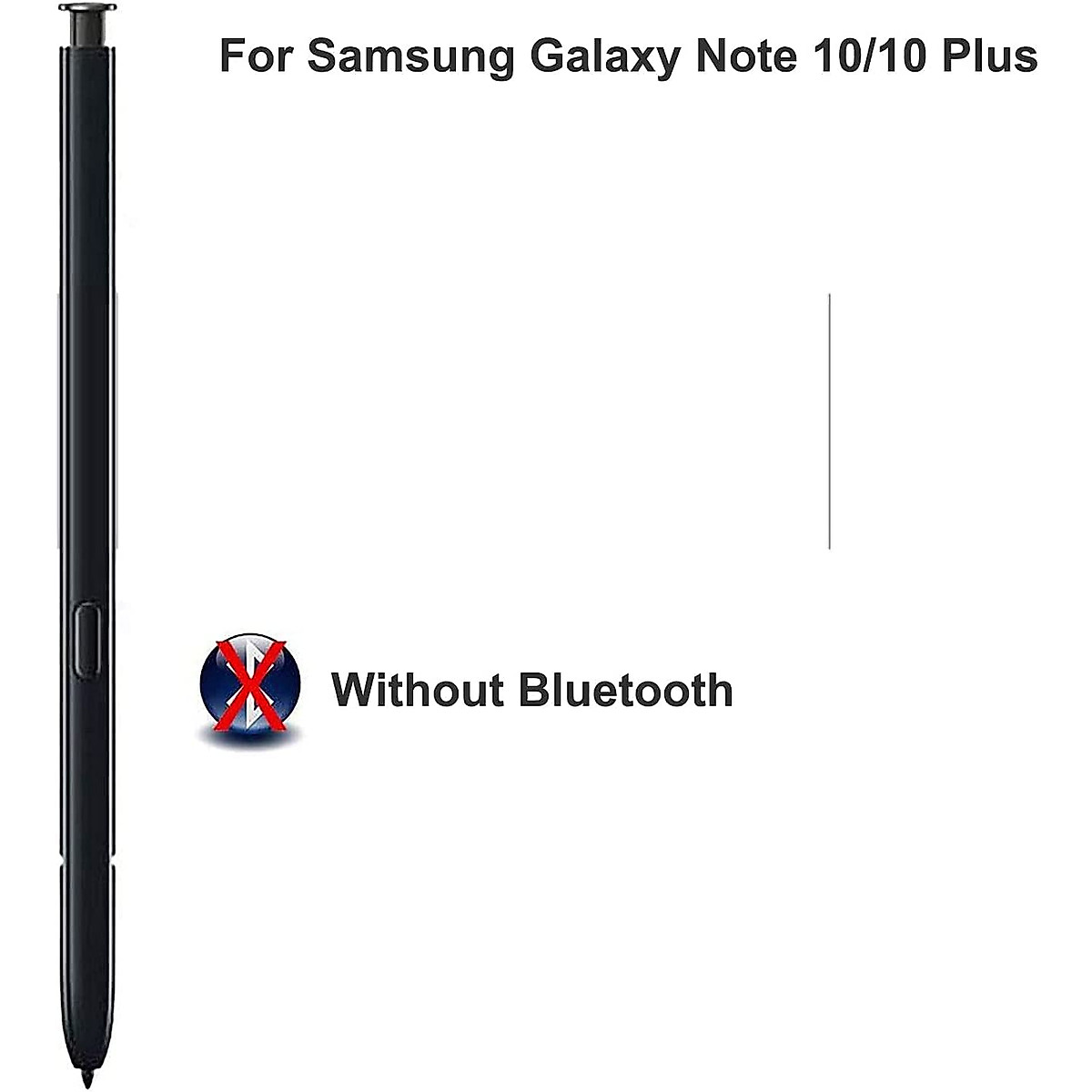 2 Pack Black Galaxy Note 10 Plus Pen for Samsung Galaxy Note 10 5G Touch Screen Stylus Pen Replacement Parts for Samsung Note 10, Note 10 Plus, Note 10 Ultra S Pen NoBluetooth Function