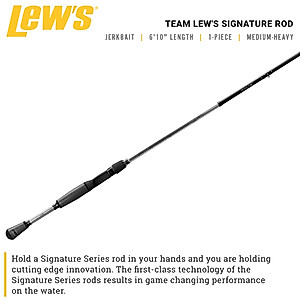 Lew's Team KVD Jerkbait 6'10"-1 Med HVY Cast