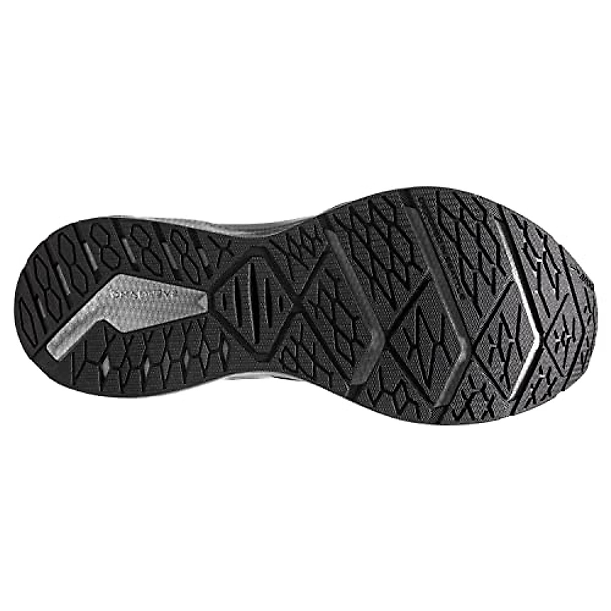 Brooks Women’s Levitate GTS 6 Supportive Running Shoe - Black/Blackened Pearl/White - 9 Medium