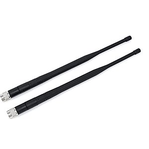 2 x UHF TNC Antennas for Telex Electro Voice RE1/2 REV SAFE FMR Mipro ACT