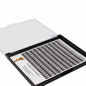 Bodermincer 20D 8-20mm To Choose 8-10-12-14mm MIX/14-16-18-20mm MIX rofessional Makeup Individual Cluster Eyelashes Grafting Fake False Eyelashes Eyelash Extension Individual Eyelash Bunche (20D-12mm)