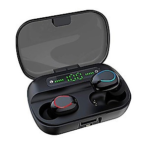 Azpen NVEE Wireless TWS Earbud with 1500mAh Power Bank Charging Case 4 Hrs of Playtime, Over 120 Hrs of Standby and IPX5 Sweat Resistant. Deep Bass and Rich Sound