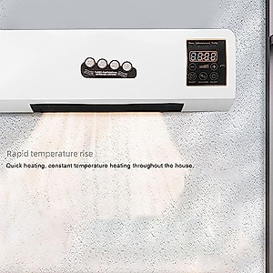 Portable Air Conditioners, Small Air Conditioner Heater Portable Wall Mounted Air Conditioning Hot Fan For Bedroom Office Camping