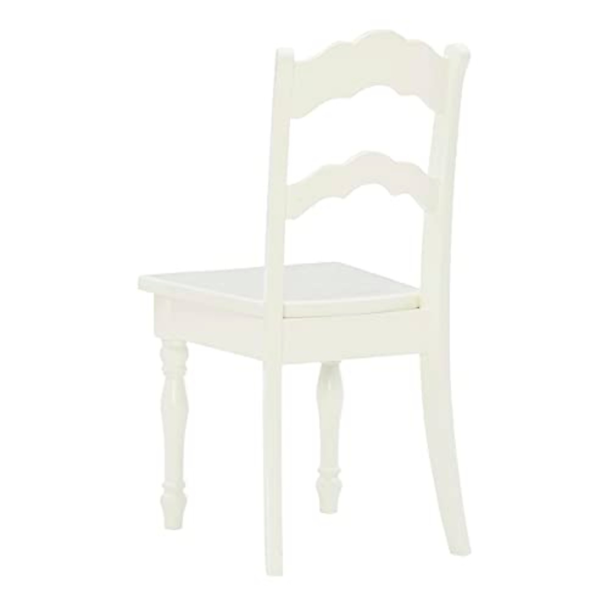 Powell Furniture Table and 2 Chairs, Cream Youth, Kid Size Chat Set