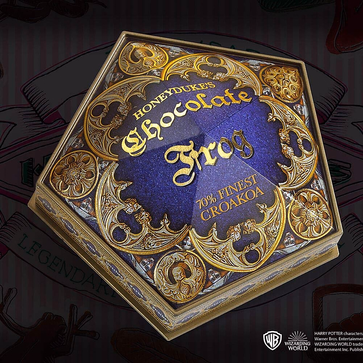 The Noble Collection Harry Potter Non Edible Chocolate Frog Prop Replica