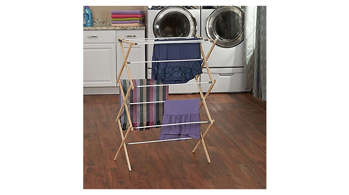 Household Essentials Clothes Drying Rack - 23.8 ft Space