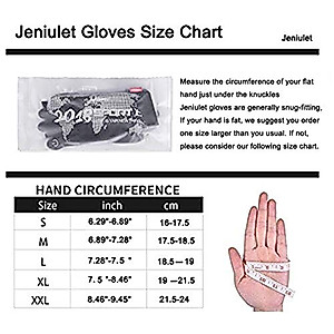 Jeniulet Waterproof Gloves -30℉ Mens Winter Warm All Finger Touch Screen Gloves for Cycling and Outdoor Work