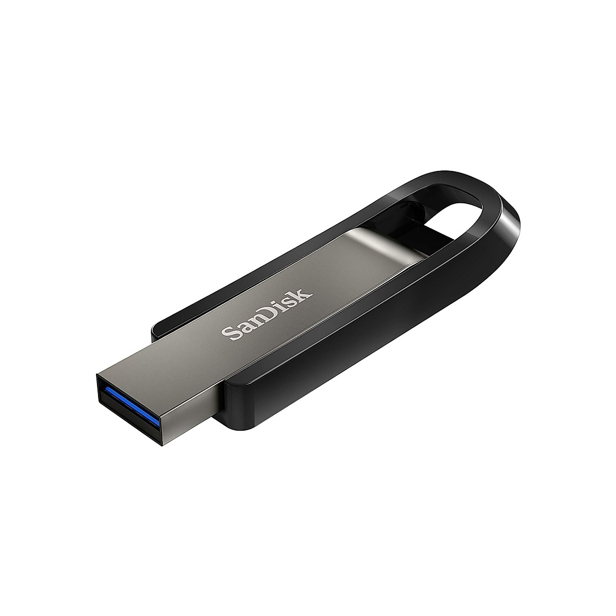 SanDisk 128GB Extreme Go USB 3.2 Type-A Flash Drive - SDCZ810-128G-G46, Metallic Bronze/Gloss Black