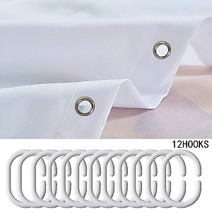 Construction Shower Curtain 72"Wx78"L,Cartoon Car Vehicles Bath Curtain for Toddler Kids,Retro Tractors Trucks Bathroom Curtain,Kawaii Yellow White Home Stalls Bathtubs Decor Boys Truck Room Decor