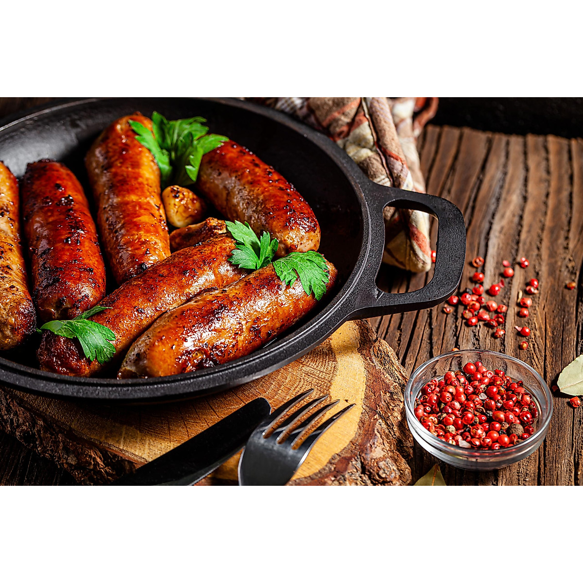 Gyulai Smoked Sausage-Hot, approx. 0.8lb