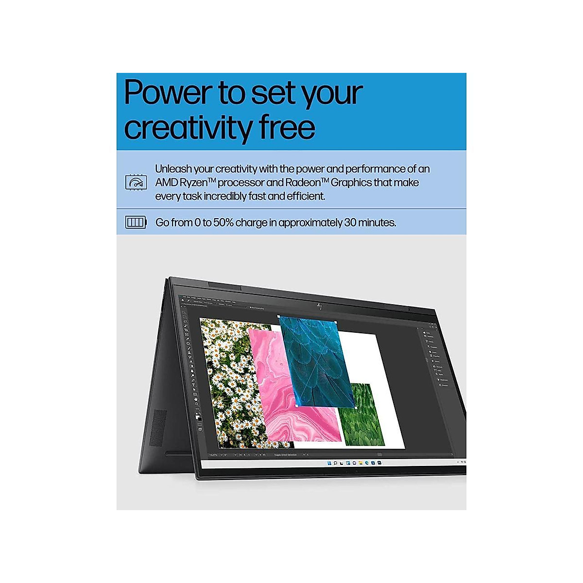 HP Envy X360 2-in-1 15.6" FHD Touchscreen Premium Laptop | AMD Ryzen 7 5825U (Beat i7-1165G7) | 12GB RAM| 512GB SSD| Backlit Keyboard | Windows 11 Pro | Black | Bundle with Wireless Mouse