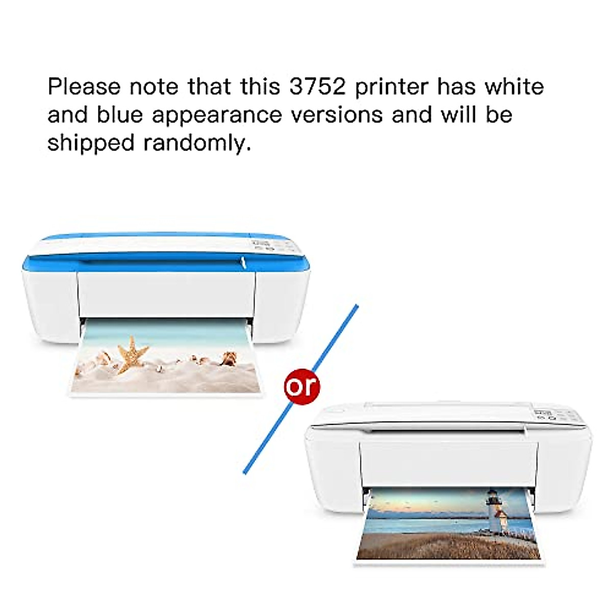 for HP Deskjet 3752 All-in-One Printer, Used-Like New Printer(Cartridge not Included)