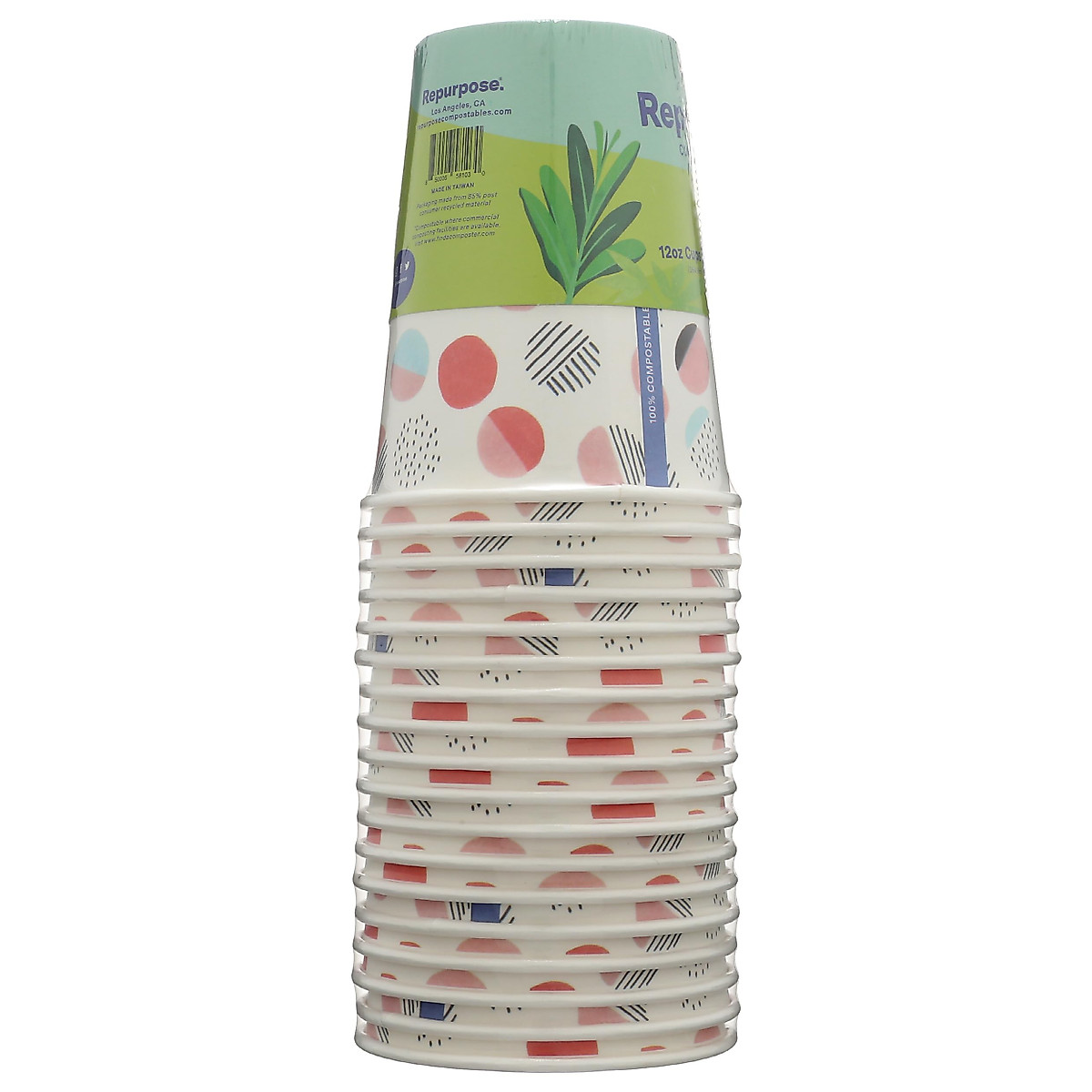 REPURPOSE 12oz Hot Cup 18 Count, 18 CT