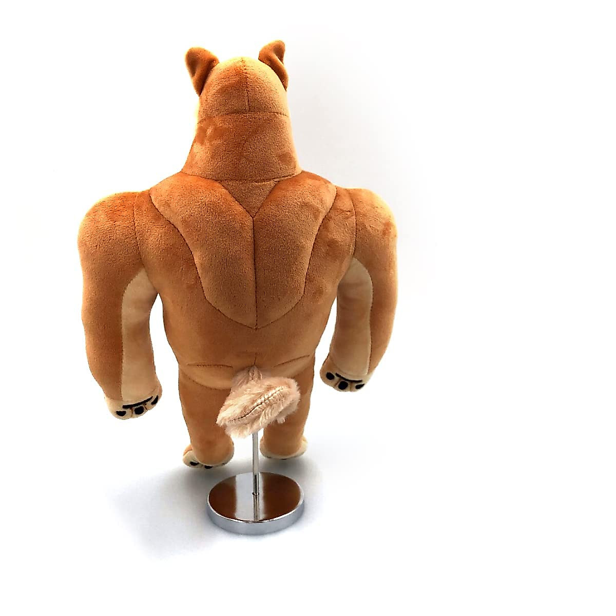 Youtooz Swole Doge Plushie, 12" Buff Doge Plush, Cute Plush Toys Meme Collection Based on Famous Internet Memes