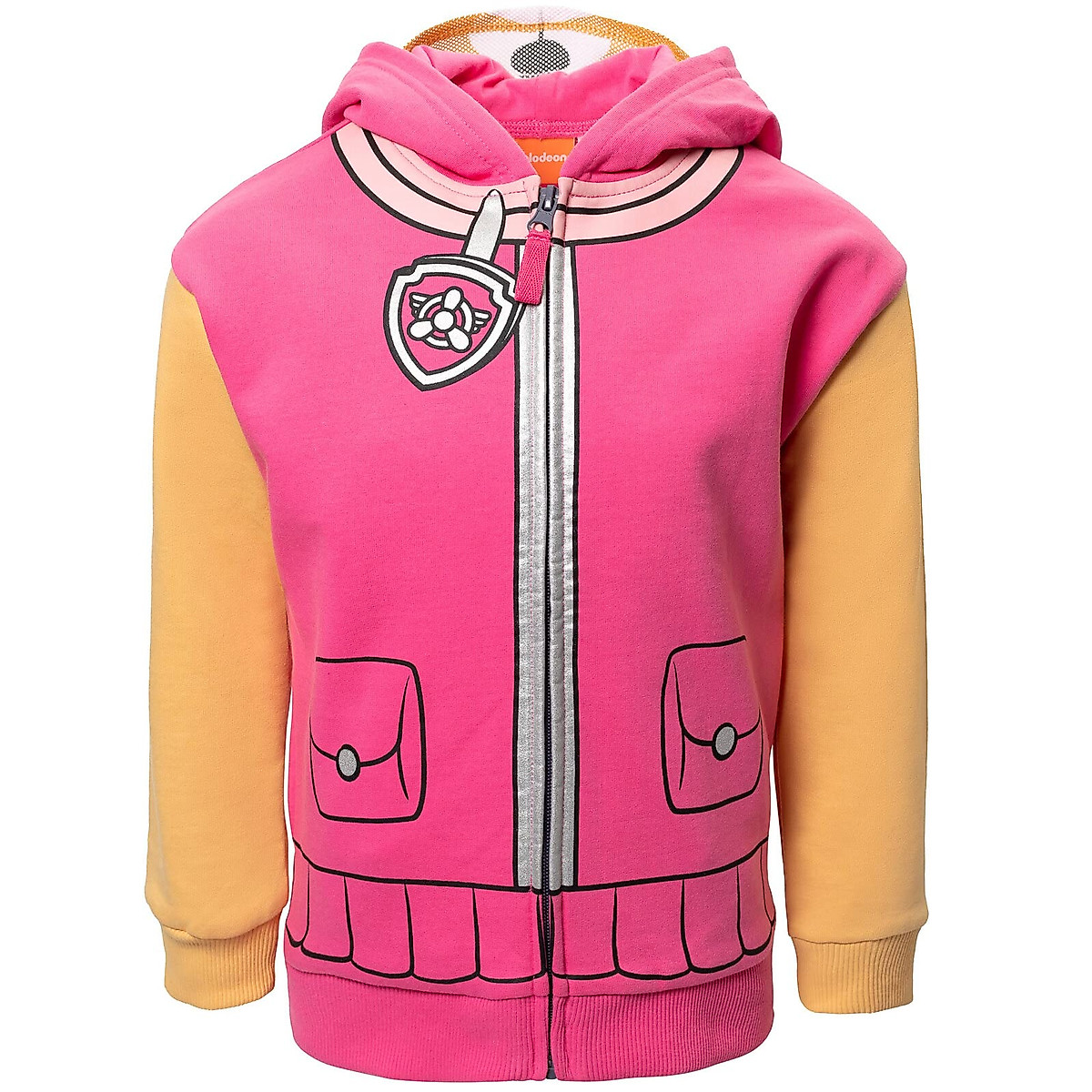 Paw Patrol Skye Toddler Girls Fleece Zip Up Hoodie 4T