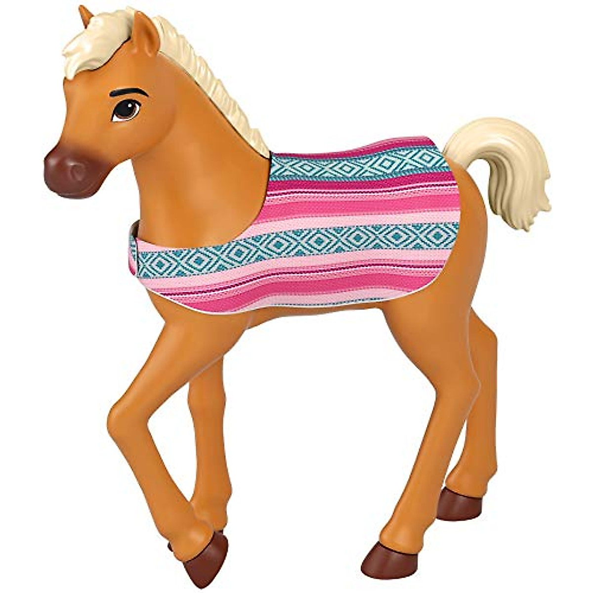 Mattel Spirit Untamed Miradero Riding Gear Cart with Rolling Wheels, Canopy, 5-in Pony & Related Accessories, Great Gift for Ages 3 & Up