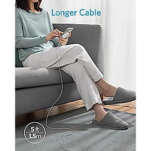 Anker 7.5W Magnetic Wireless Charger with USB-C Charger Bundle, 5 ft Built-in USB-C Cable, 313 , (Pad) Only for iPhone 14/14 Pro/14 Pro Max/13/13 Pro Max