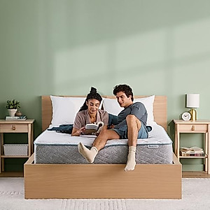 Beauty Sleep Midnight Slumber Medium Firm 10" Queen Hybrid Mattress in a Box, Cooling, Breathable, and Pressure Relieving - 100 Night Trial, CertiPUR-US Certified and 10 Year Limited Warranty