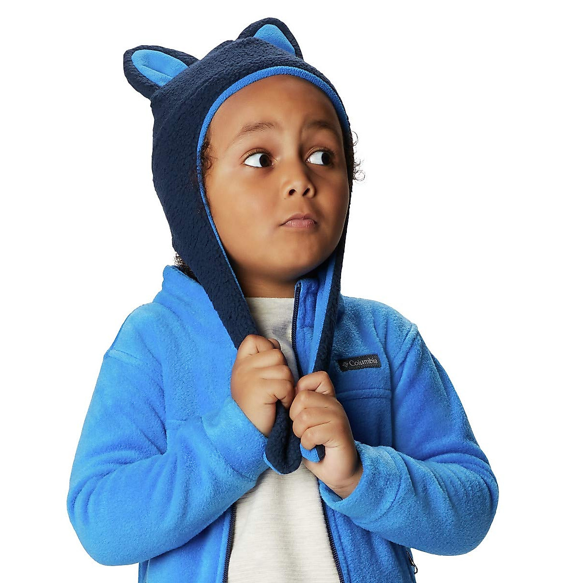 Columbia Toddler Boys Steens Mt II Fleece, Super Blue, 2T