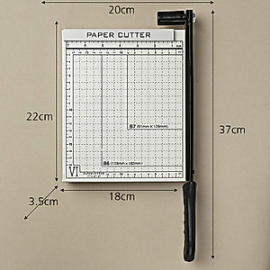 Paper Cutters and Trimmers Cutting Board Table Cutter for A5, B6, B7 Office School