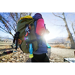 UST See-Me 2.0 Water Activated 45 Lumen Strobe LED Light for Emergency, Camping, Hiking and Outdoor Survival, Orange, One Size (20-4075A-08)