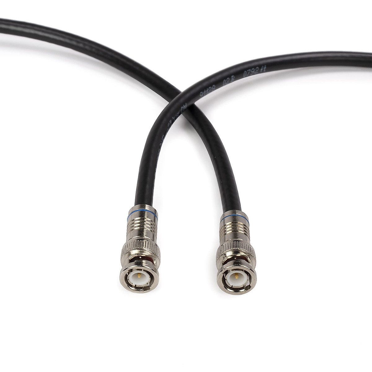 THE CIMPLE CO - BNC Cable, 100 FT, RG6 HD-SDI and SDI, with Two Male BNC Connections, 75 Ohm, Professional Grade, Low Loss, 30 Meter, Black