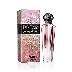 Shakira Perfume - Sweet Dream for Women - Long Lasting - Charming, Romantic and Elegant Fragance - Sweet and Floral Notes - Ideal for Day Wear - 1.7 Fl Oz
