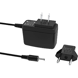 HQRP AC Adapter Compatible with Wahl 9864 79600-2101 97581-1105 9818 9818L 9854-600 9867-300 9876L 9880-100 9880L Trimmer Charger Power Supply Cord + Euro Plug Adapter
