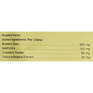 Pet Naturals Lawn Protecting Supplement for Dogs, 60 Chews, 3.17 oz