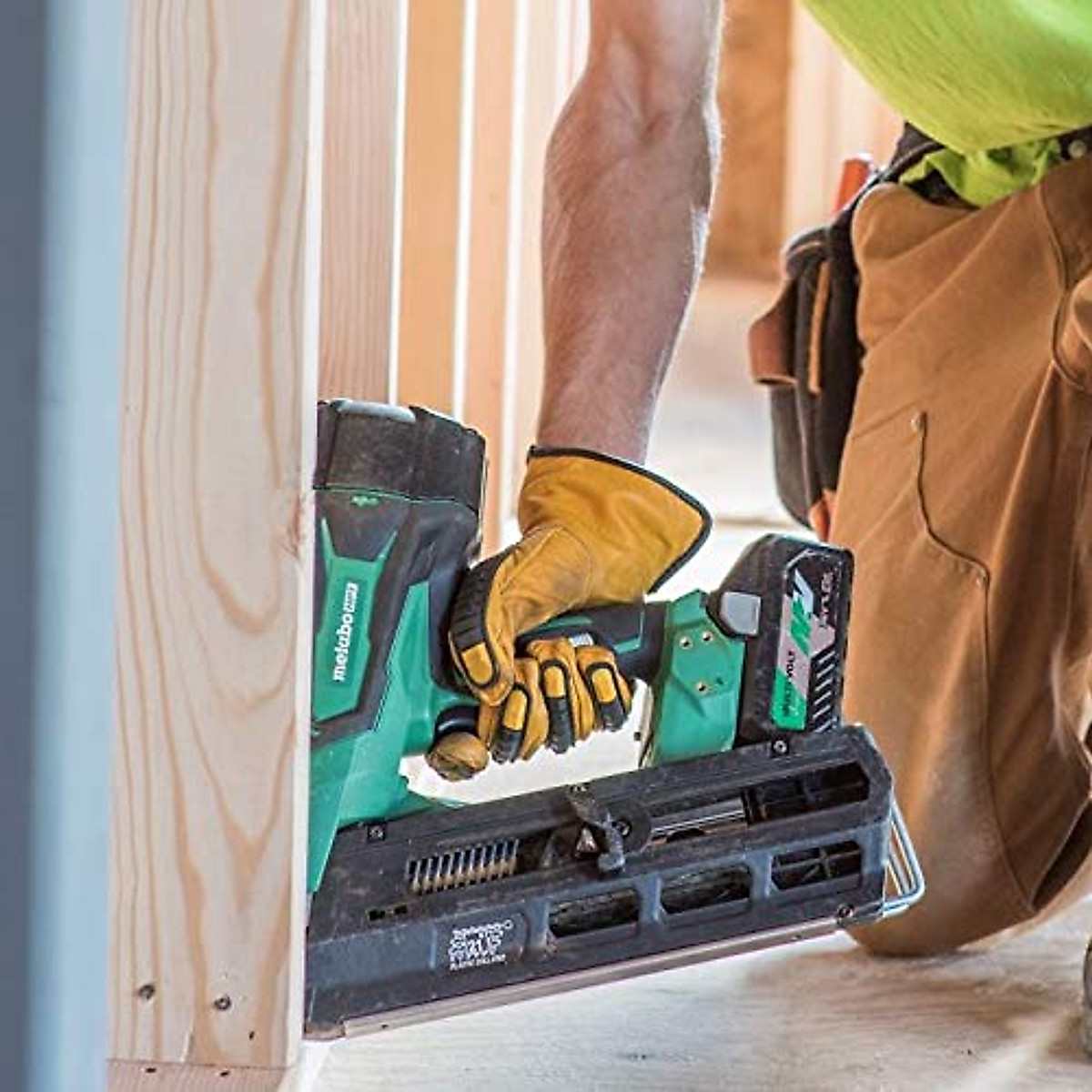 Metabo HPT 18V Cordless Framing Nailer | Tool Only - No Battery | Brushless Motor | 2-Inch up to 3-1/2-Inch Round Plastic Strip Nails | Lifetime Tool Warranty | NR1890DRSQ7