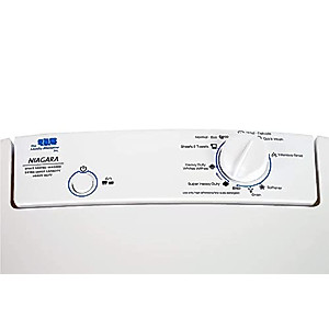 The Laundry Alternative Niagara Portable, Family Size Capacity, Compact European Style Washing Machine (No Spin Cycle)