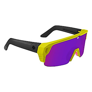 SPY 6700000000157 Monolith 5050 Matte Neon Yellow-Happy BRN