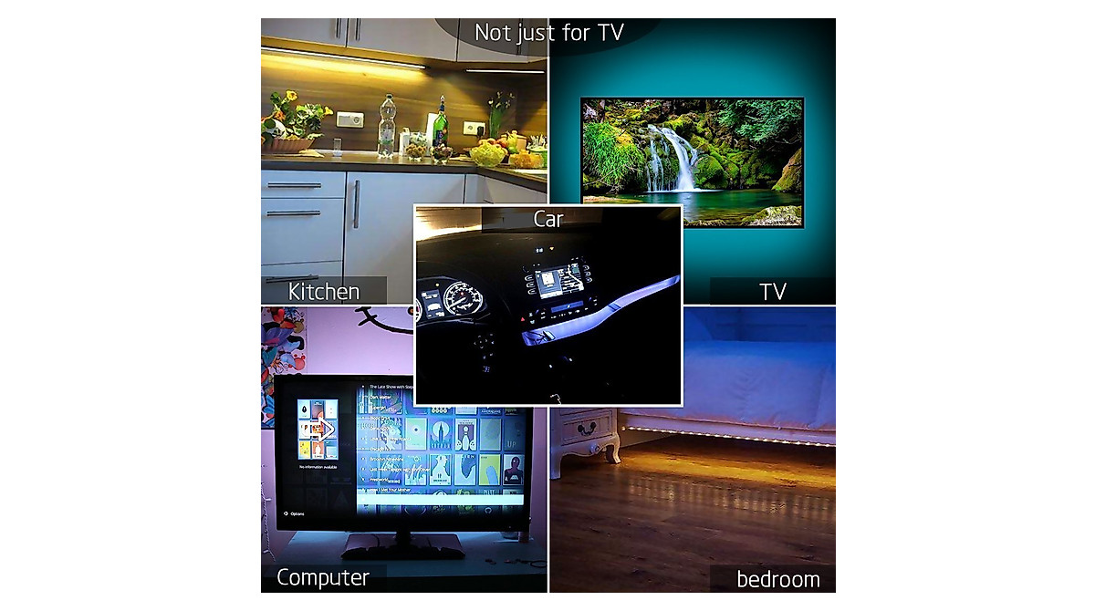 SMY RGB LED TV Backlight - Easy Installation & Waterproof